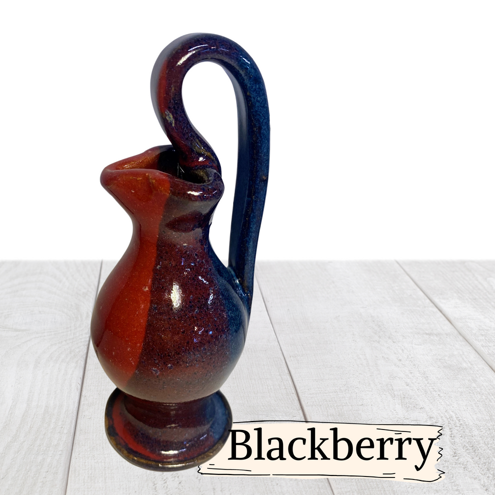 Pitcher Biblical shape Rebekah pitcher handmade pottery high handle sm ...
