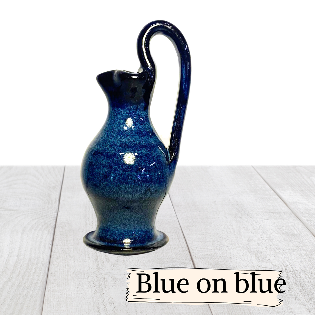 Pitcher Biblical shape Rebekah pitcher handmade pottery high handle sm ...